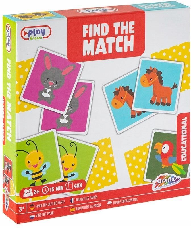 Grafix Znajdź dopasowanie Find The Match - Gra dla dziecka - Ceny i ...