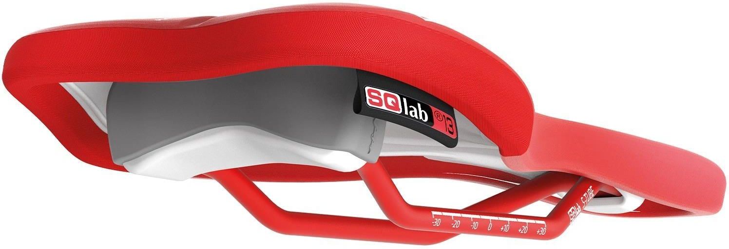 Sqlab 611 Ergowave Active Ltd. Ruh Siodełko Szerokość: 15Cm Czerwone ...