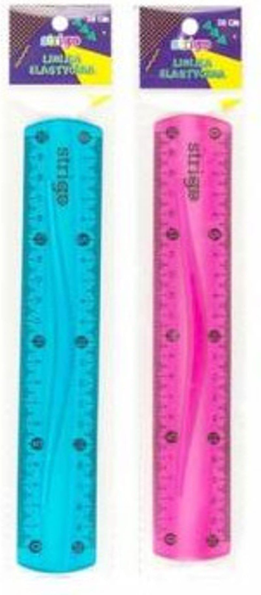 Strigo Linijka Plastikowa 20Cm Elastyczna Różowy - Ceny i opinie - Ceneo.pl