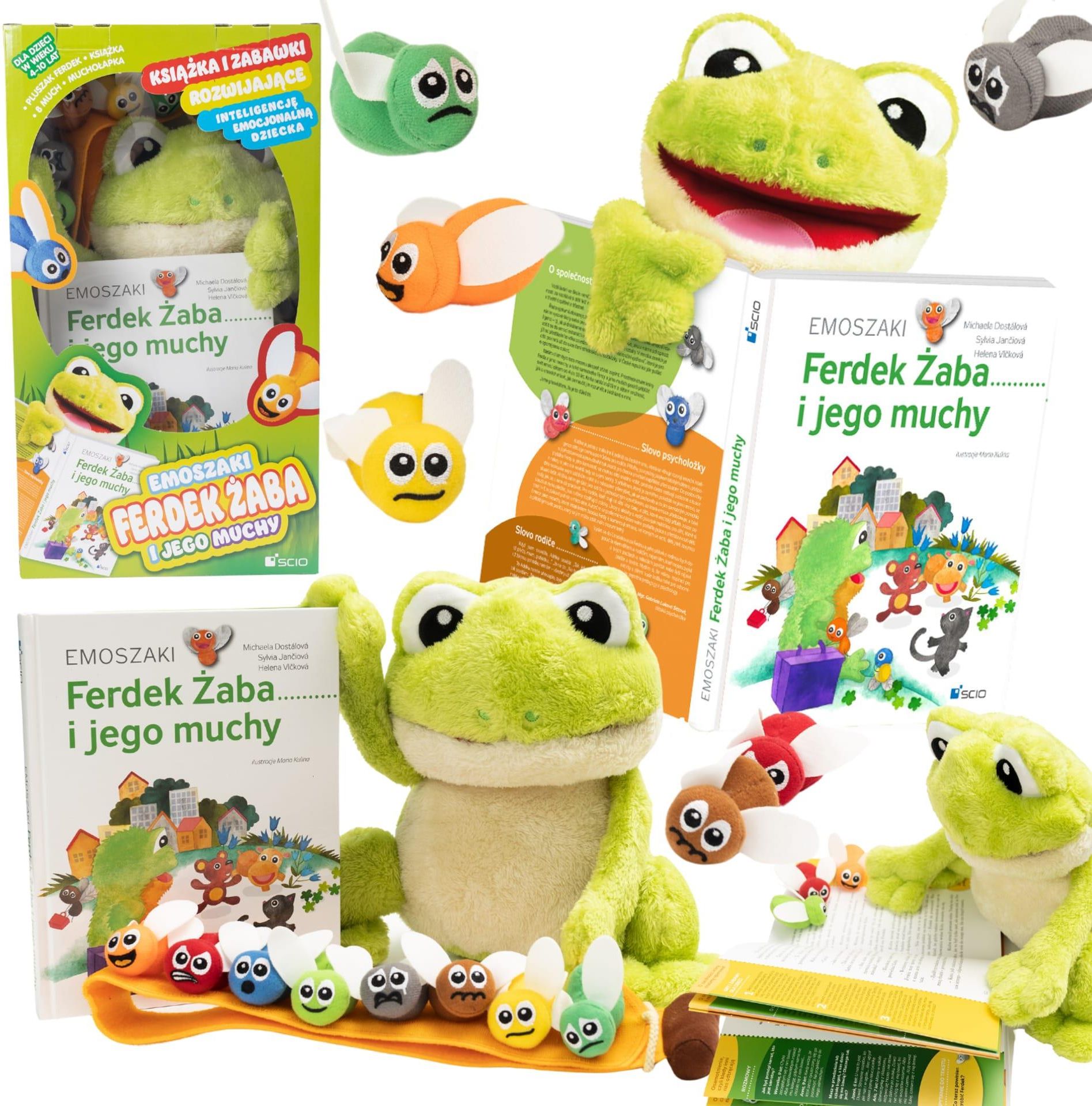 Ferdek Żaba I Jego Muchy Xxl Zestaw Edukacyjny Nauka O Emocjach Autyzm ...