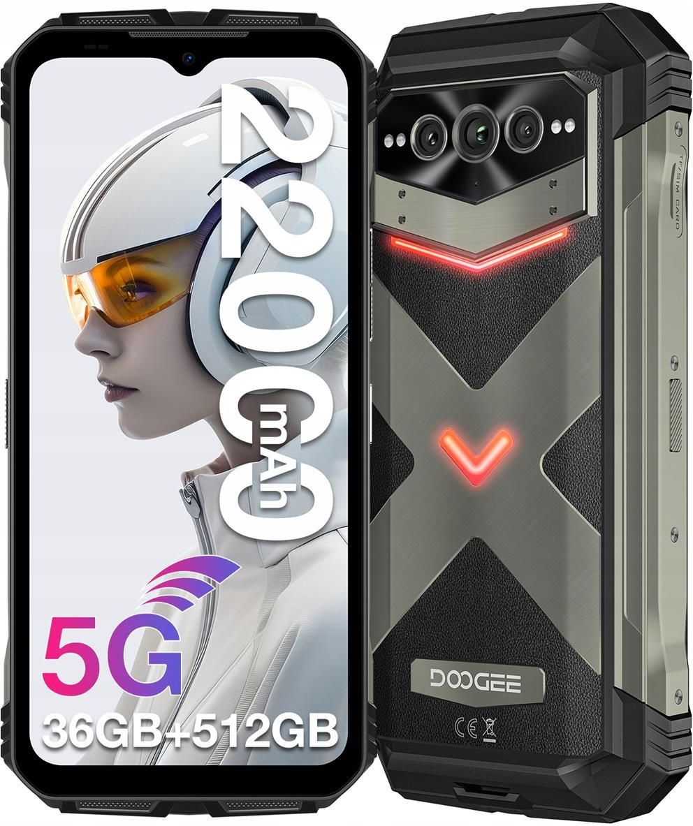 Doogee V Max Plus 16/512GB Szary - Cena, opinie na Ceneo.pl