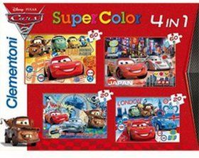 Clementoni Cars 2 - Puzzle 4W1 (2X20 I 2X60), 160 Elementów - Ceny i ...