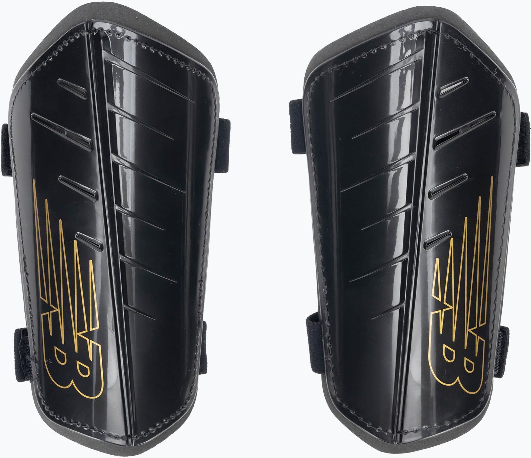 New Balance Ochraniacze Na Golenie Flex Strap Guard Black/Gold - Ceny i ...