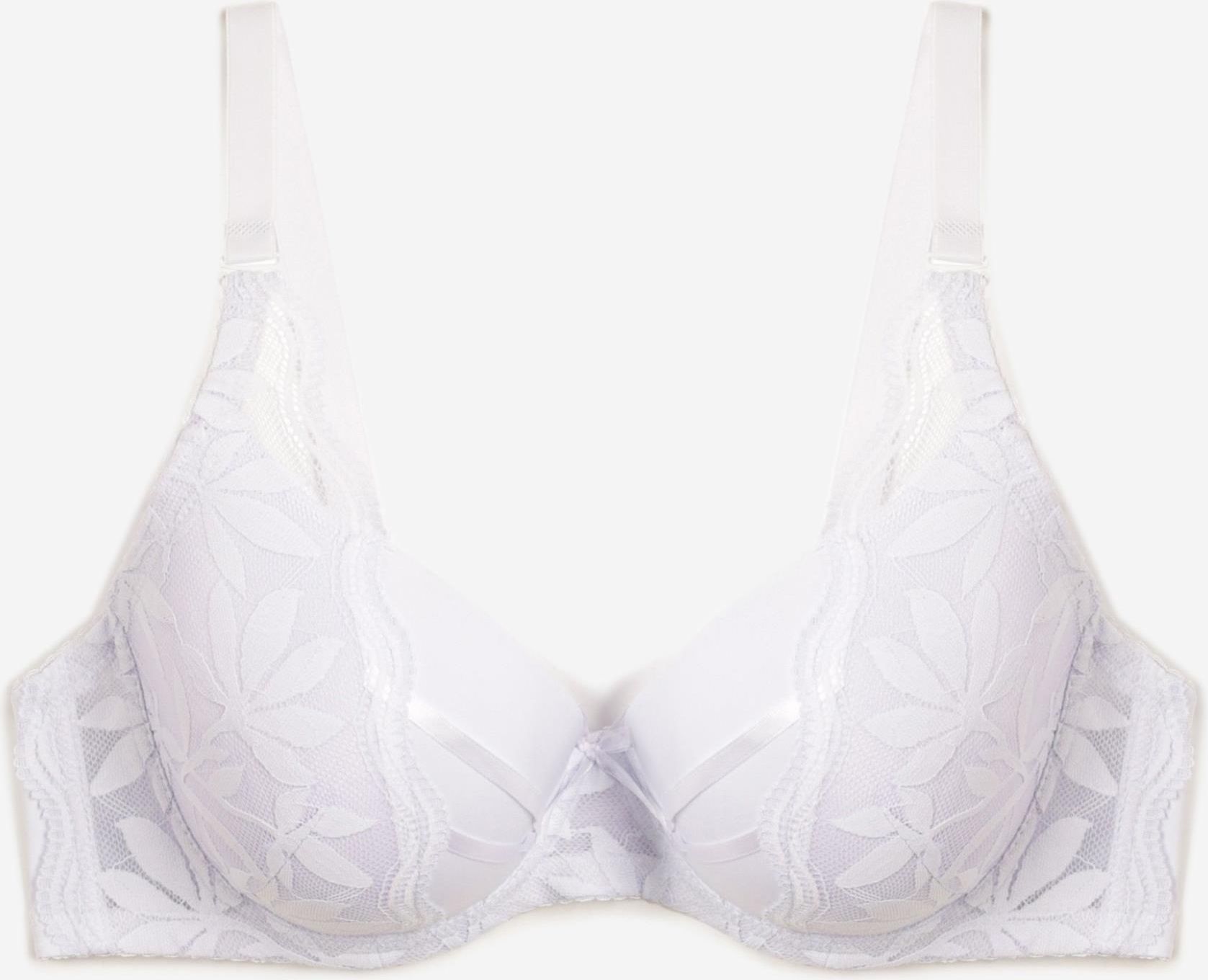 Renee Biały Biustonosz damski 100D Full Cup - Ceny i opinie - Ceneo.pl