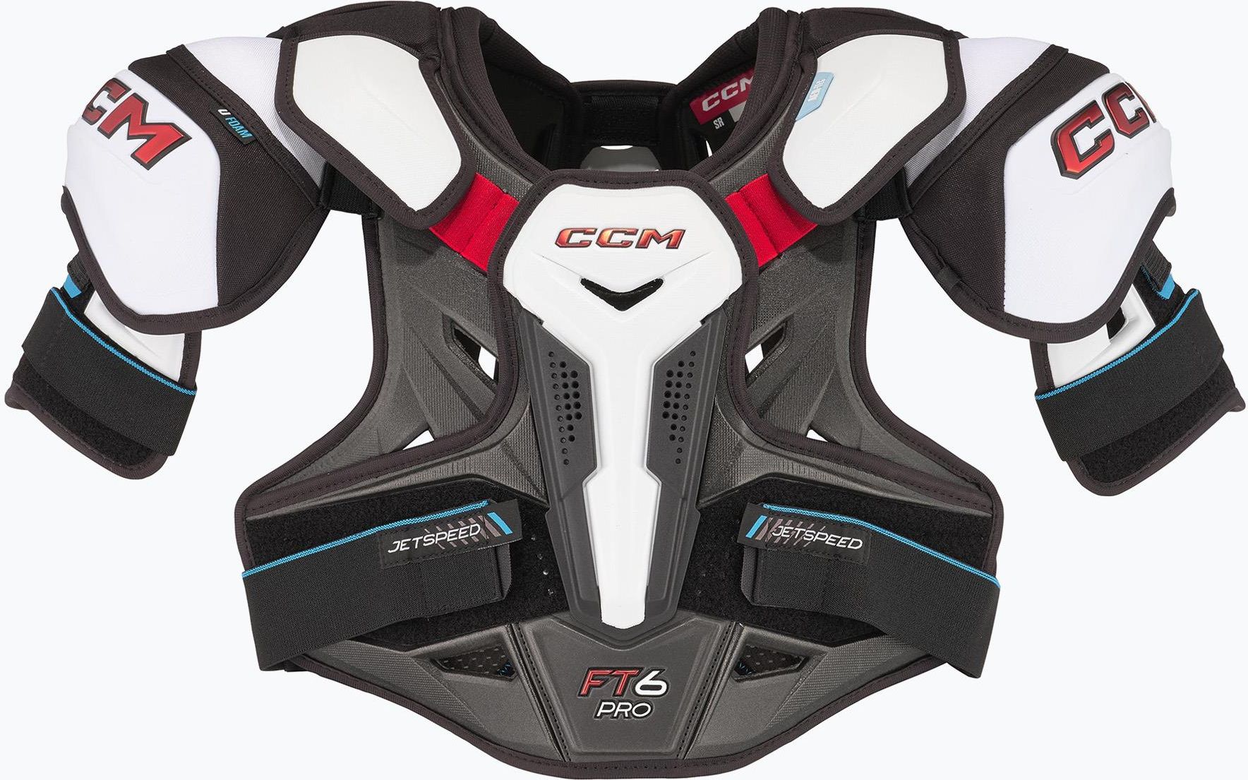 Ccm Naramienniki Hokejowe Jetspeed Ft6 Pro Sr Black/Red/White - Ceny i ...