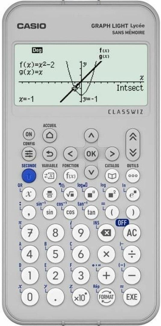 Kalkulator Casio Kalkulator Naukowy Graph Light Szary (S71002916 ...