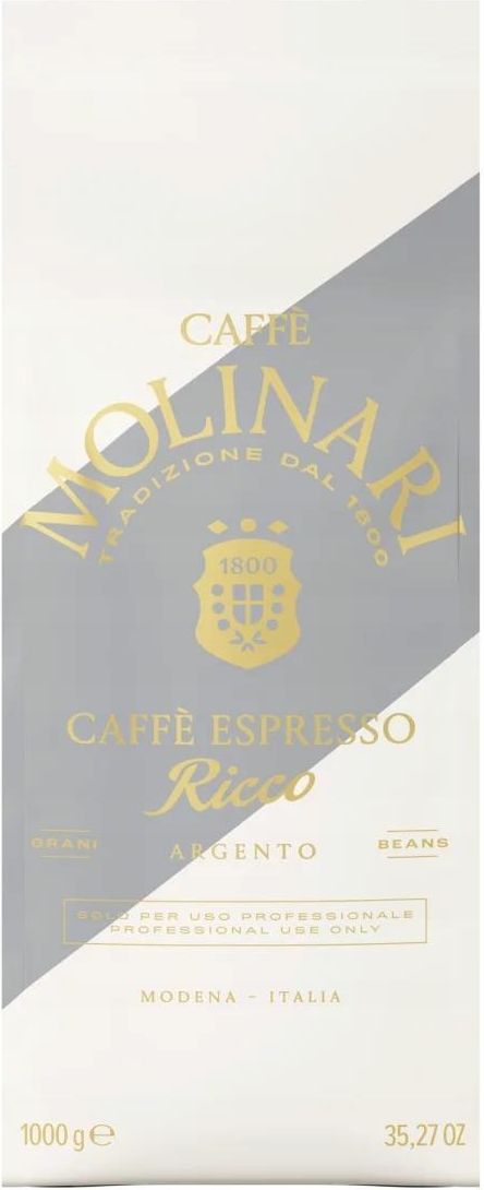 Kawa Molinari Espresso Ricco 1kg - Ceny i opinie - Ceneo.pl