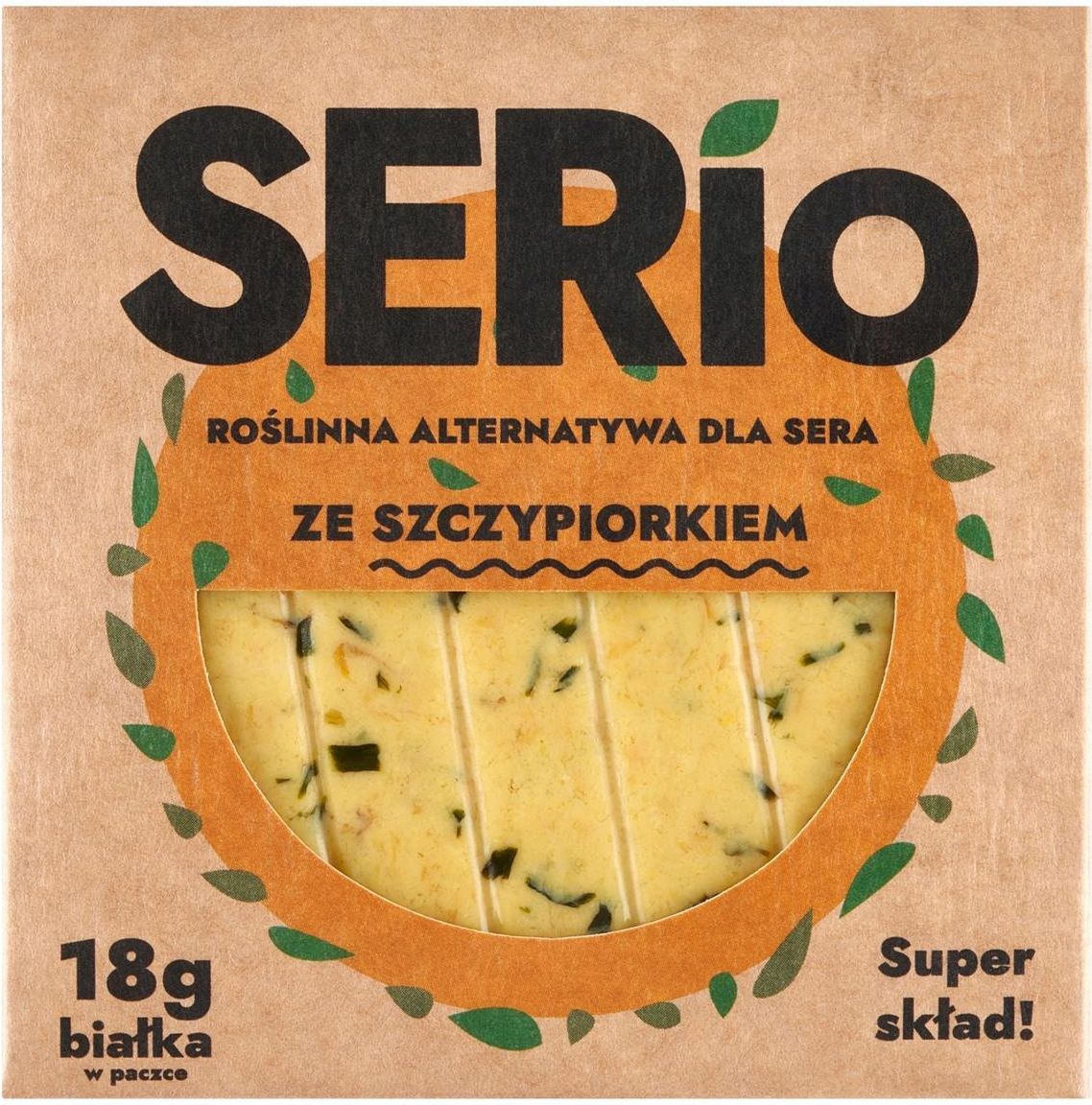 Serio Sery Roślinne Roślinna Alternatywa Dla Sera Ze Szczypiorkiem 150g ...