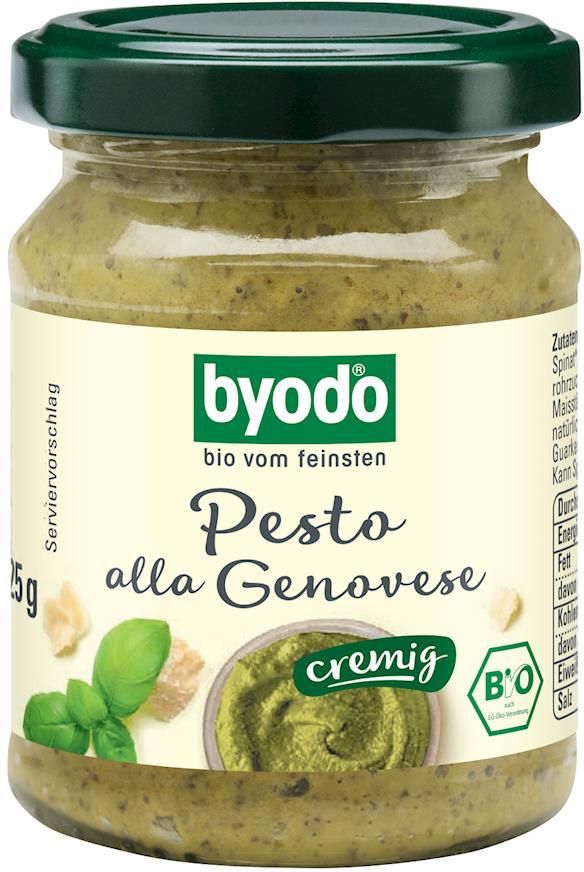 Byodo Sosy Majonezy Musztardy Pesto A'La Genovese Bio 125g - Ceny i ...