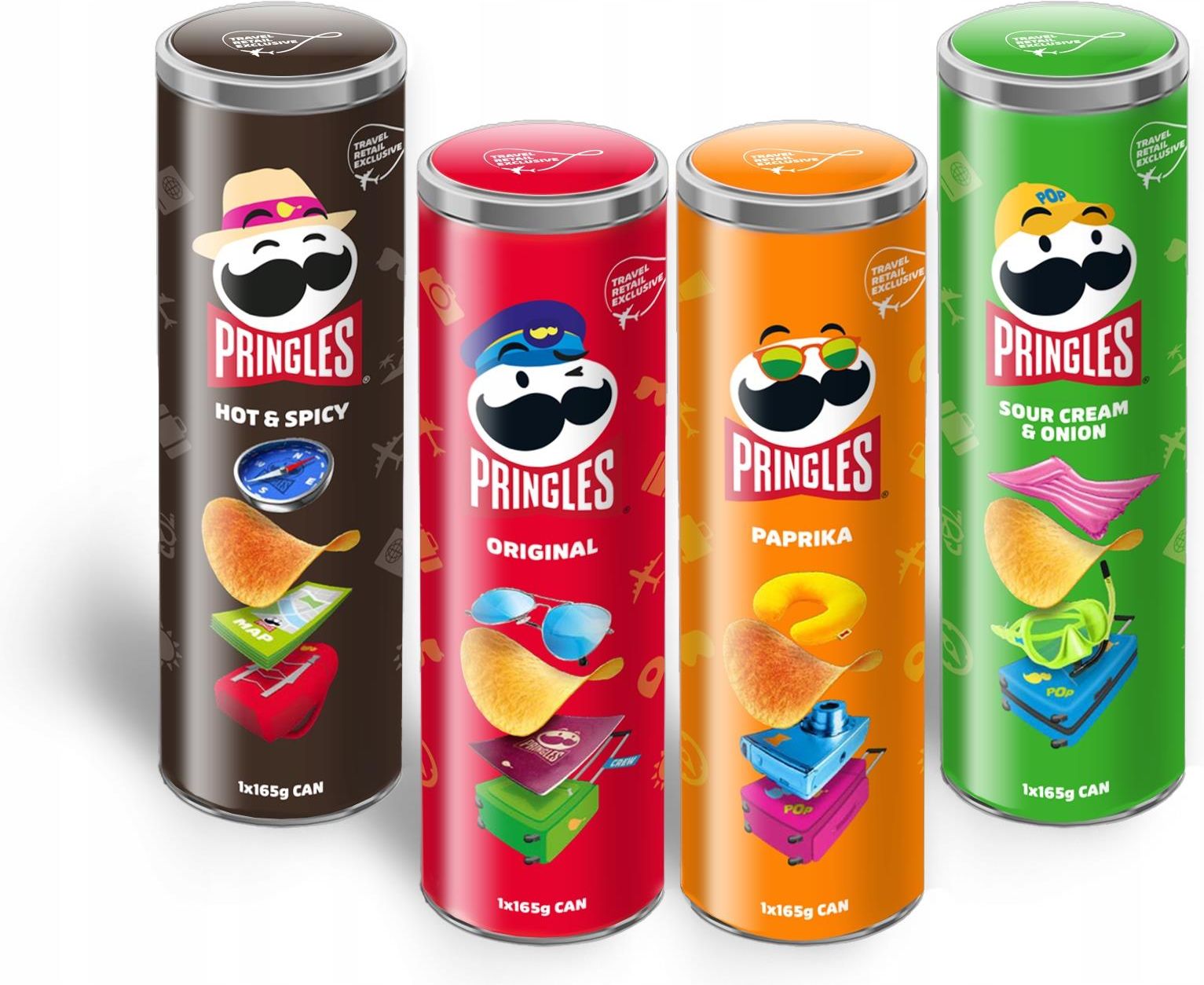 Pringles Chipsy Exclusiv Paprika Puszka Metalowa 165g - Ceny i opinie ...
