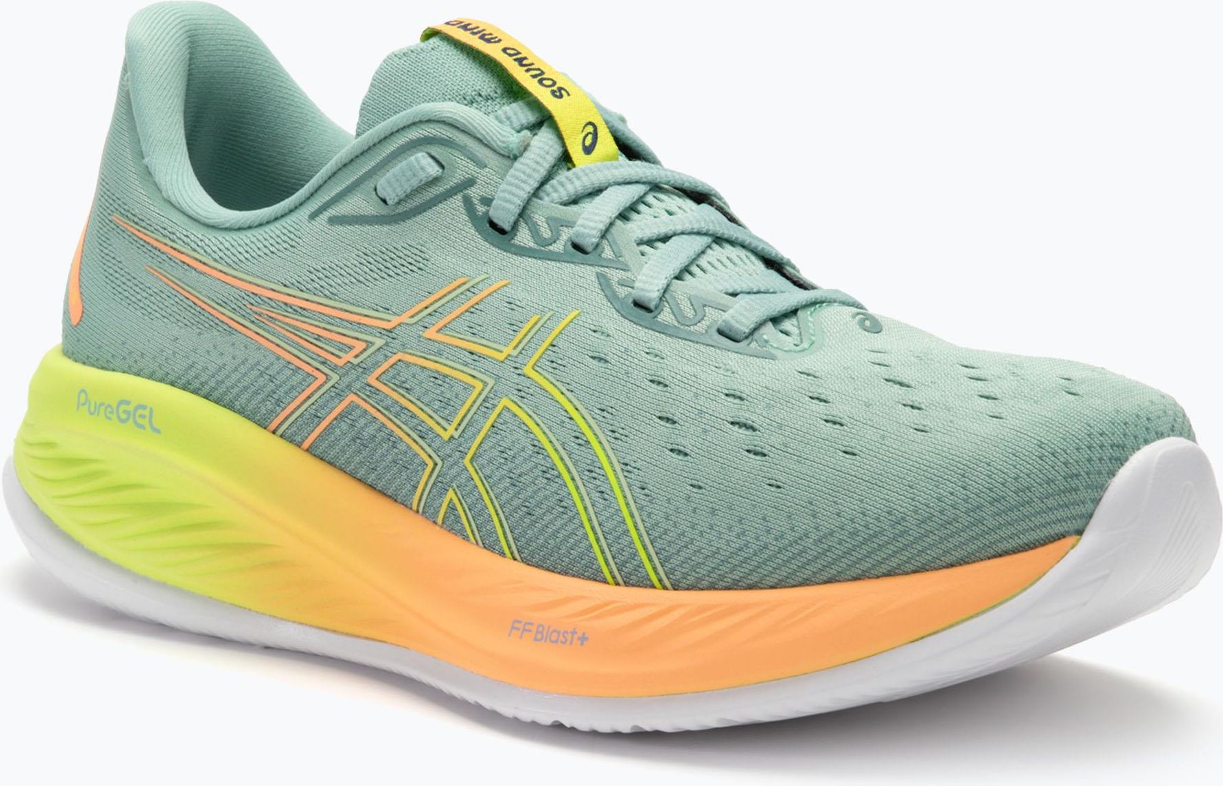 Asics Gel Cumulus 26 Paris Light Celadon Safety Yellow - Ceny i opinie ...