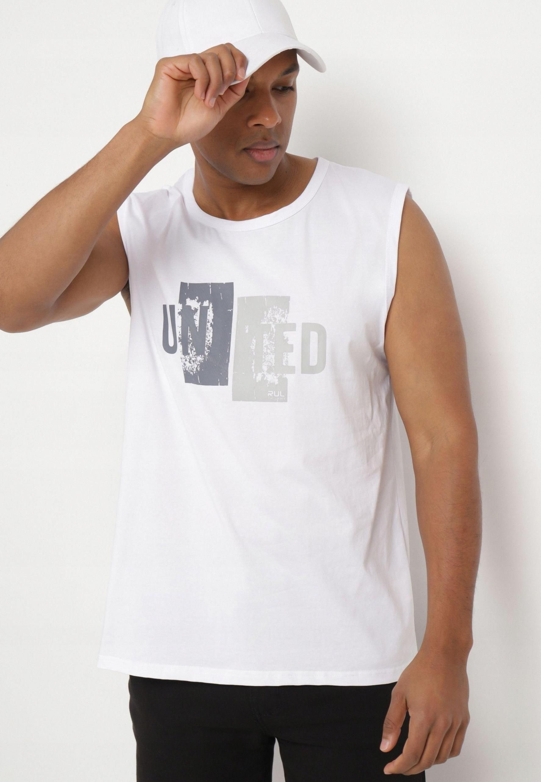 Born2Be Biała Koszulka męska 6XL Tank top - Ceny i opinie - Ceneo.pl