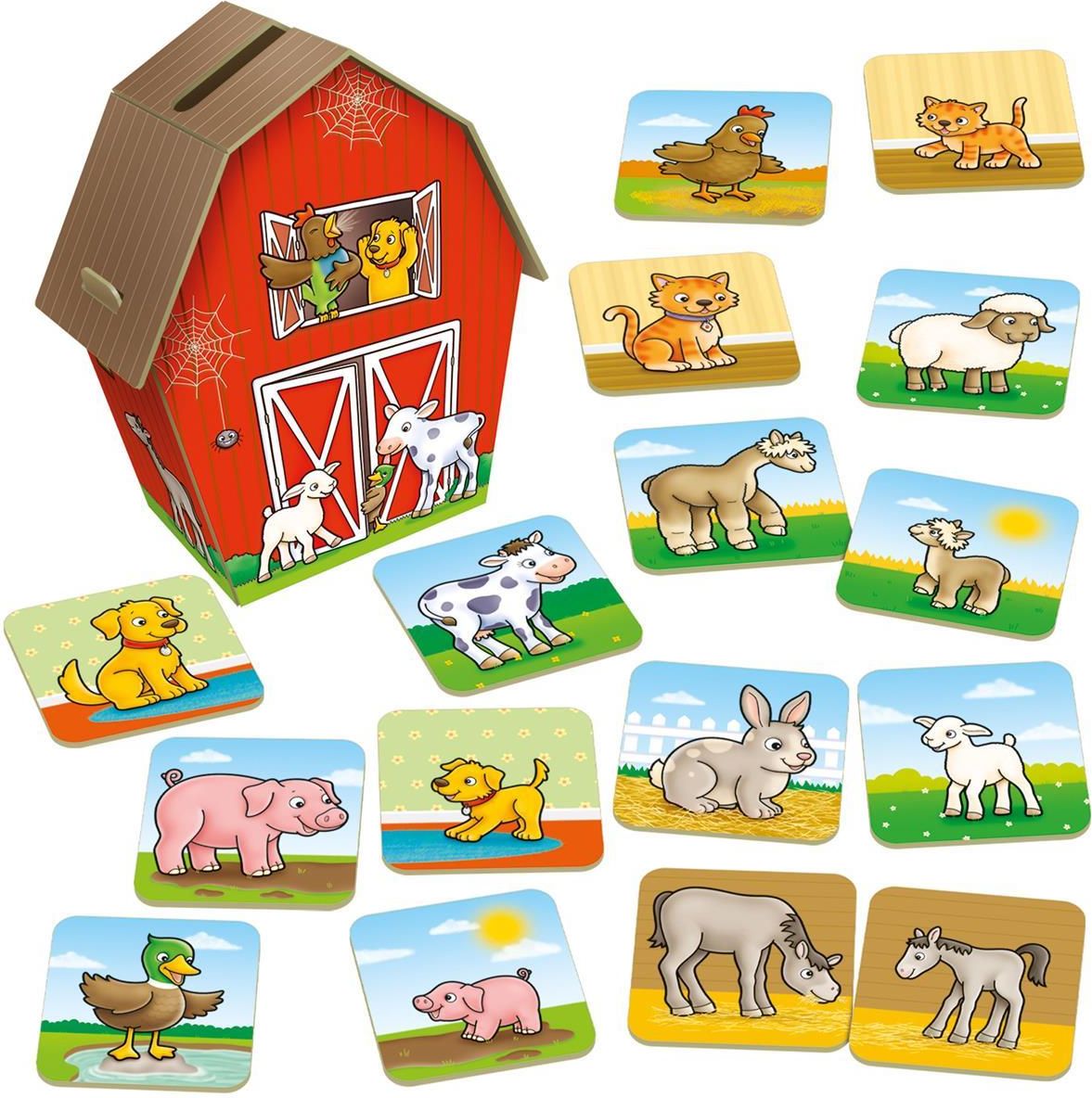 Orchard Toys Farmyard Families Card Game 600117 (ENG) - Gra dla dziecka ...