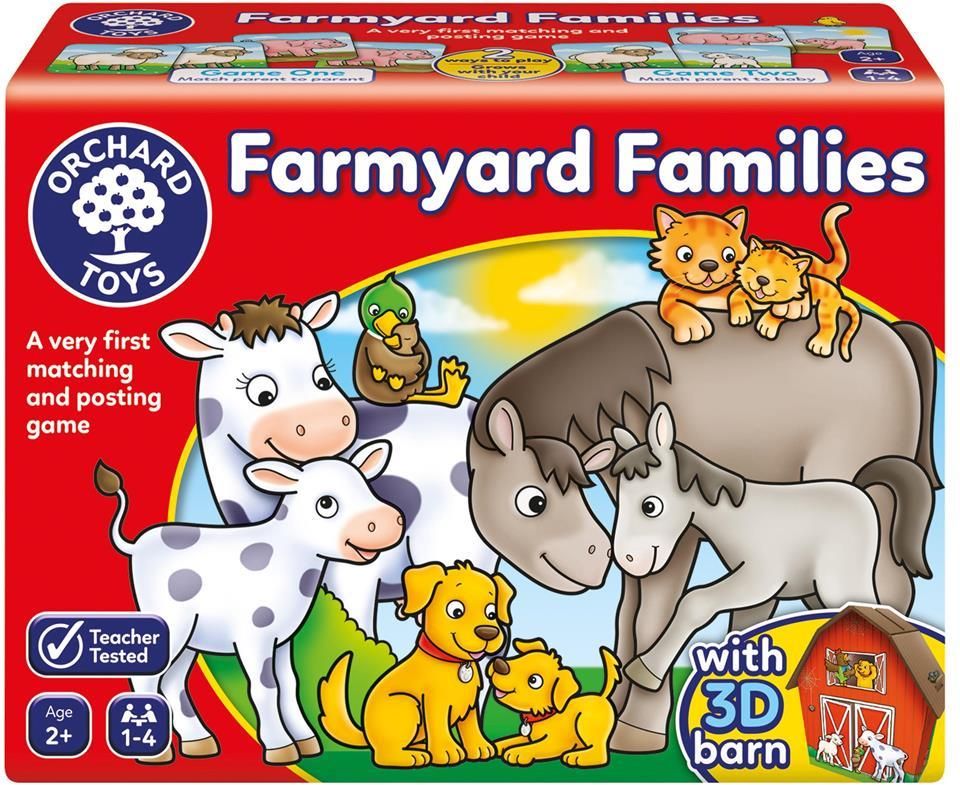 Orchard Toys Farmyard Families Card Game 600117 (ENG) - Gra dla dziecka ...