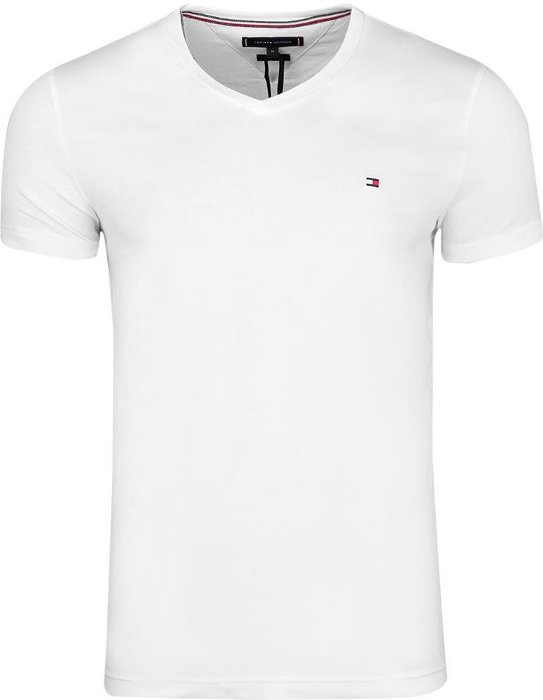 Tommy Hilfiger Koszulka Tshirt M Męski Biały Oryginał MW0MW27540 - Ceny ...