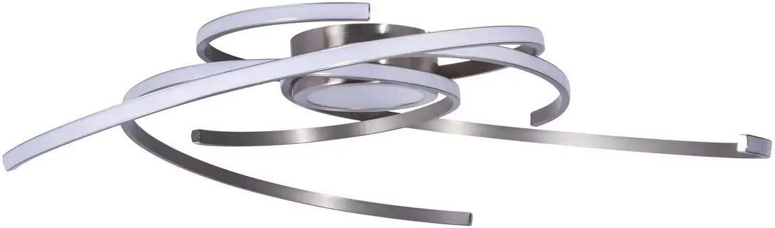 Nave Sufitowa Lampa Wstążka Radon Led 35W 3000K Metalowa Nikiel ...