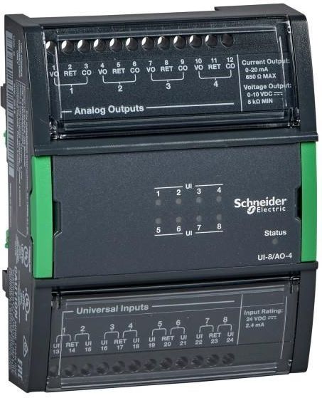 Schneider Electric Modul Ui-8/Ao-4 70382225 - Opinie i ceny na Ceneo.pl
