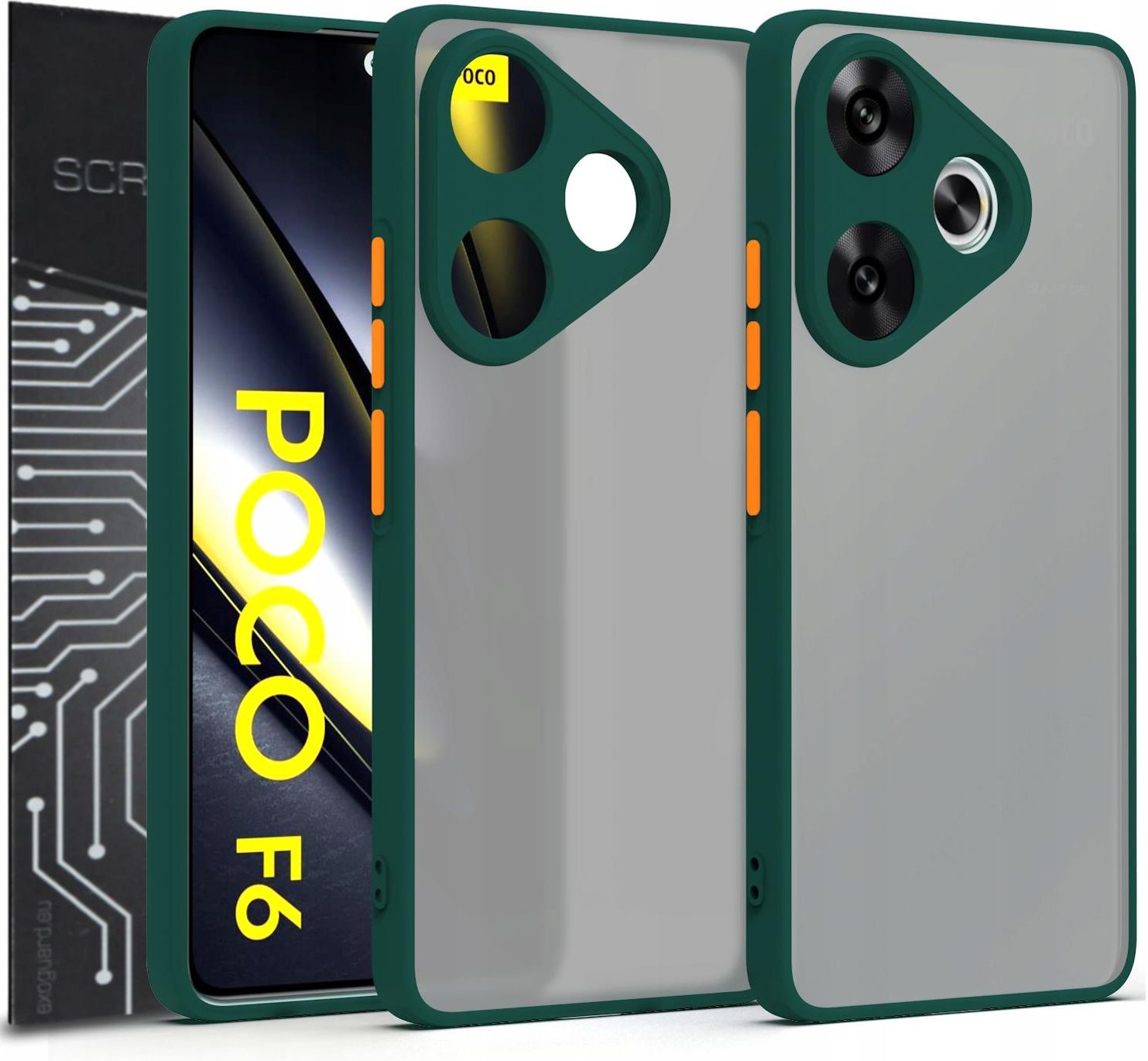 Exoguard Etui Matowe Case Cover Futerał Obudowa Szkło Szybka Do Xiaomi ...
