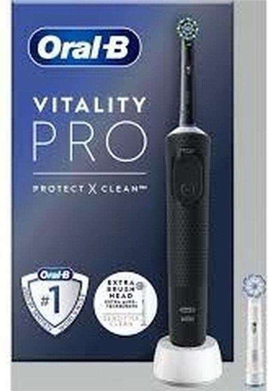 Szczoteczka Elektryczna Oral-B D103 Vitality Pro Protect X Clean Cross Action Czarny - Opinie i ...
