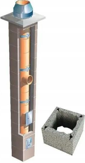 System kominkowy Brata Komin Systemowy Ceramiczny Standard S Fi 180 5m 36x36 - Opinie i ceny na ...