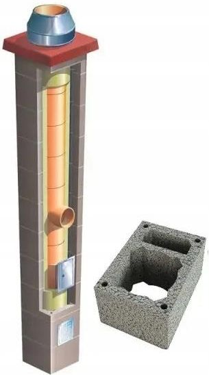 System kominkowy Brata Komin Systemowy Ceramiczny Uniwersal Sw Fi 180 6m 36x50 - Opinie i ceny ...