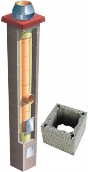 System kominkowy Brata Komin Systemowy Ceramiczny Uniwersal S Fi 200 7m 36x36 - Opinie i ceny na ...