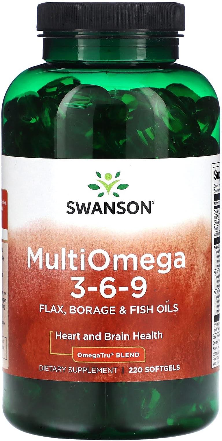 Swanson Multi Omega 3-6-9 220 Kaps - Opinie i ceny na Ceneo.pl