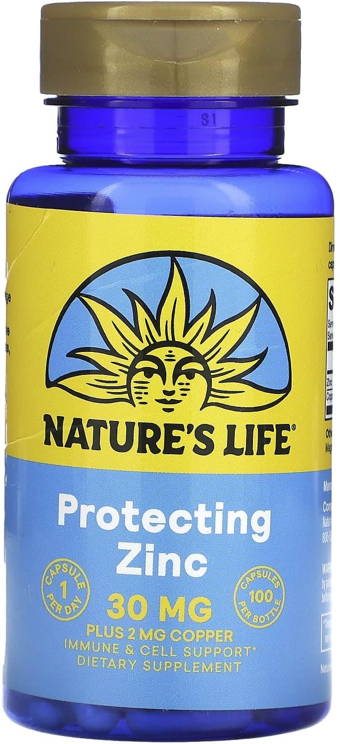 Nature'S Life Zinc 30 Mg 100 Kaps - Opinie i ceny na Ceneo.pl