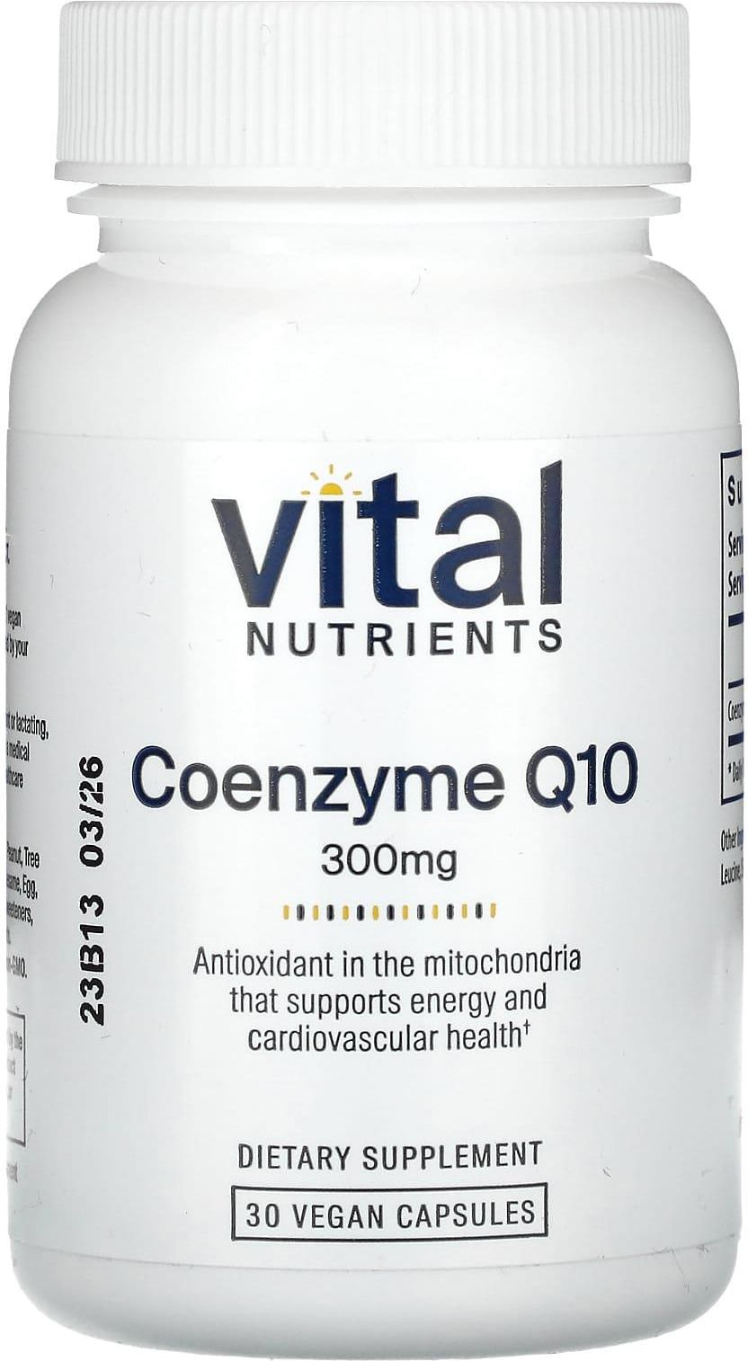 Vital Nutrients Coenzyme Q10 300 Mg 30 Kaps - Opinie i ceny na Ceneo.pl