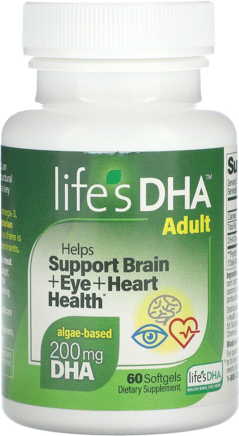 Life'S Dha Adult Brain + Eye Heart Health 200 Mg 60 Kaps - Opinie i ceny na Ceneo.pl