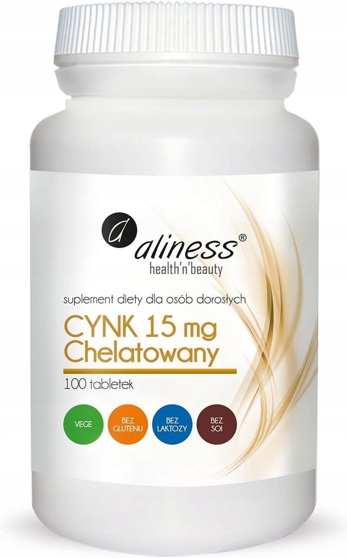 Aliness Selen Select 200µg + Cynk Chelatowany 15mg 2x100tabl. - Opinie ...