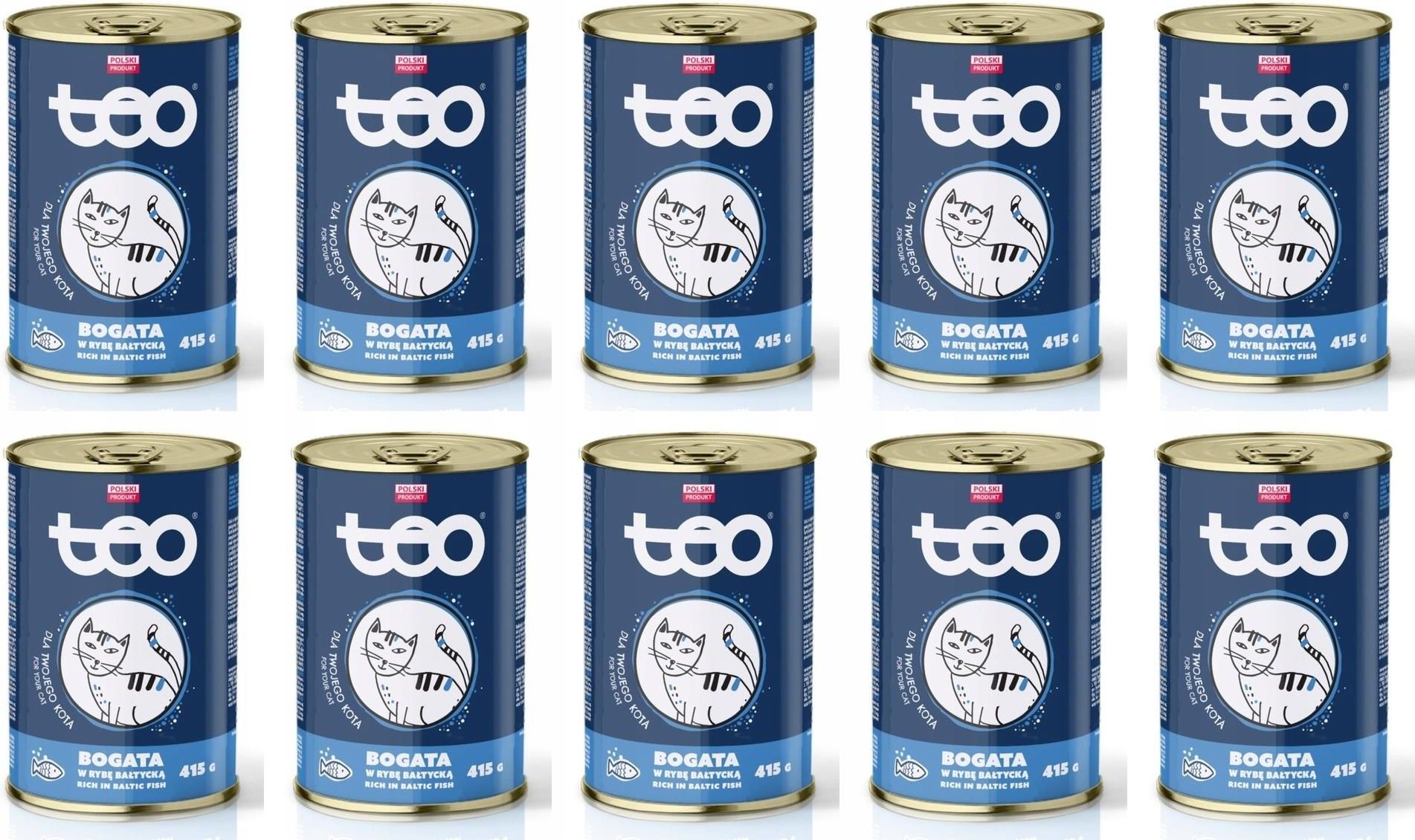 Karma Teo Karma Mokra Dla Kota Ryba Bałtycka 10X415G - Ceny i opinie ...