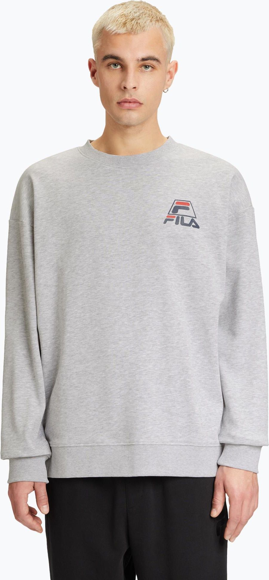 Fila Bluza Męska Lahti Crew Light Grey Melange - Ceny i opinie - Ceneo.pl
