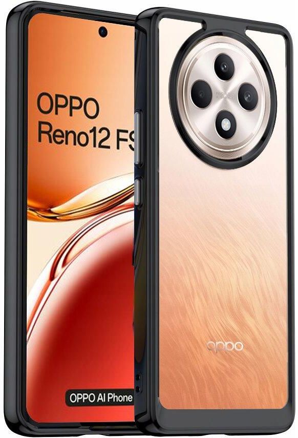 Etui Case Obudowa Do Oppo Reno 12FS 12F Przezroczyste Pokrowiec Futerał ...