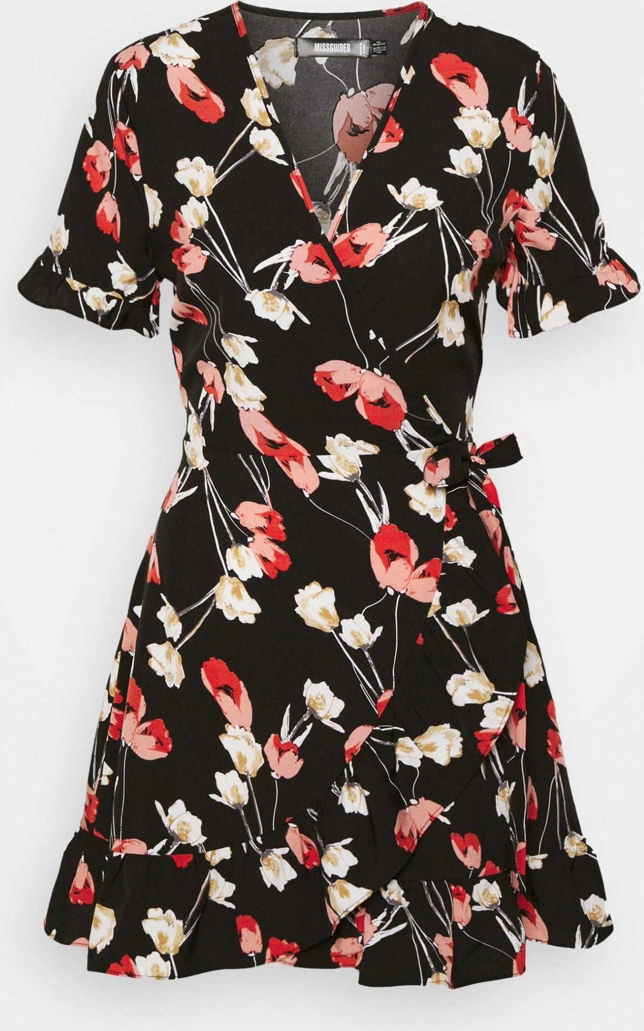 Missguided Sukienka Kwiaty Długi Rękaw WXDD930172 - Ceny i opinie ...