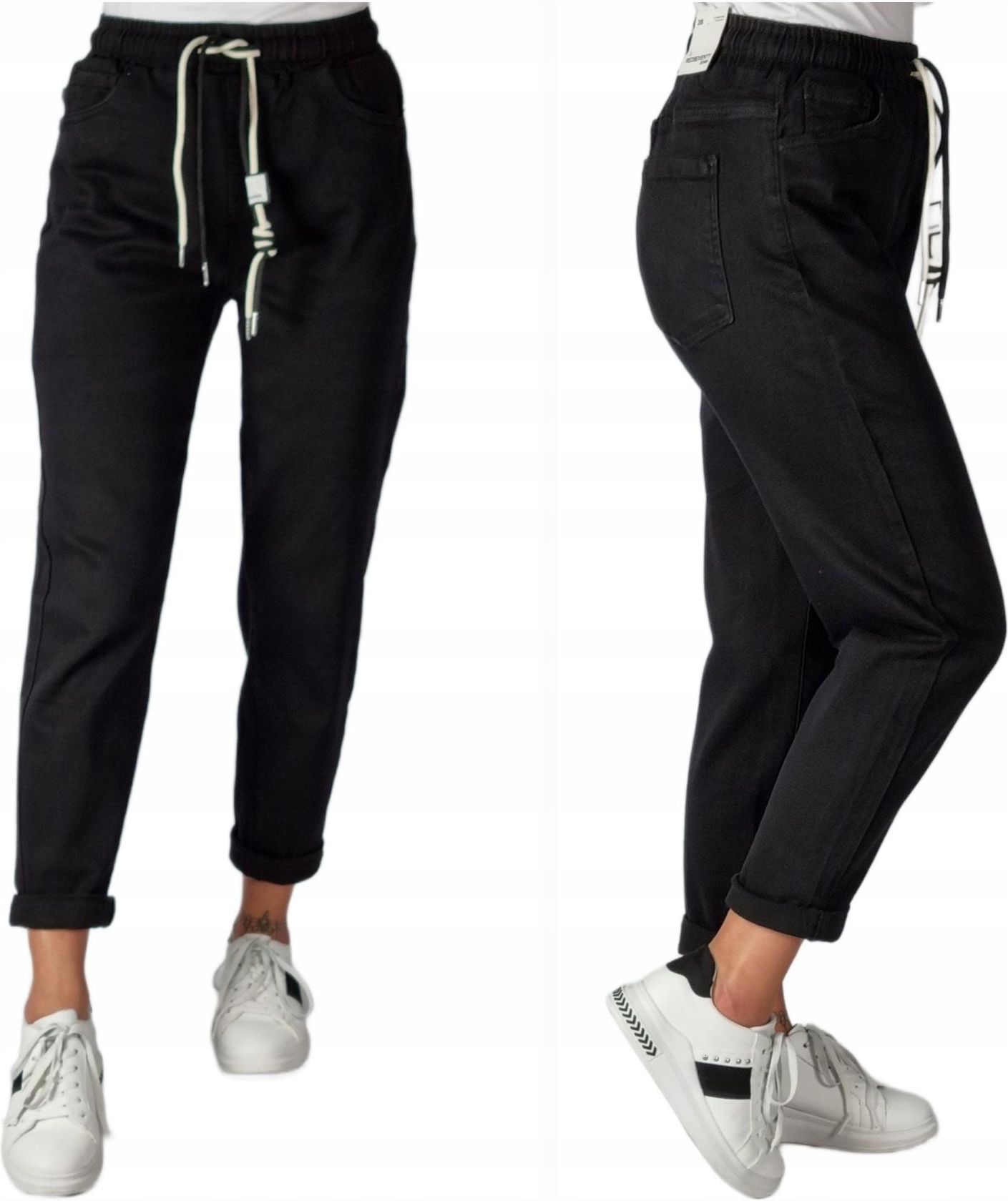 Spodnie Jeansowe Mom Fit Plus Size Rozmiar 46/3XL - Ceny i opinie ...