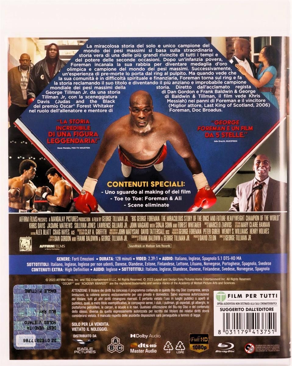 Film Blu-ray Big George Foreman (Wielki George Foreman) (Blu-Ray ...
