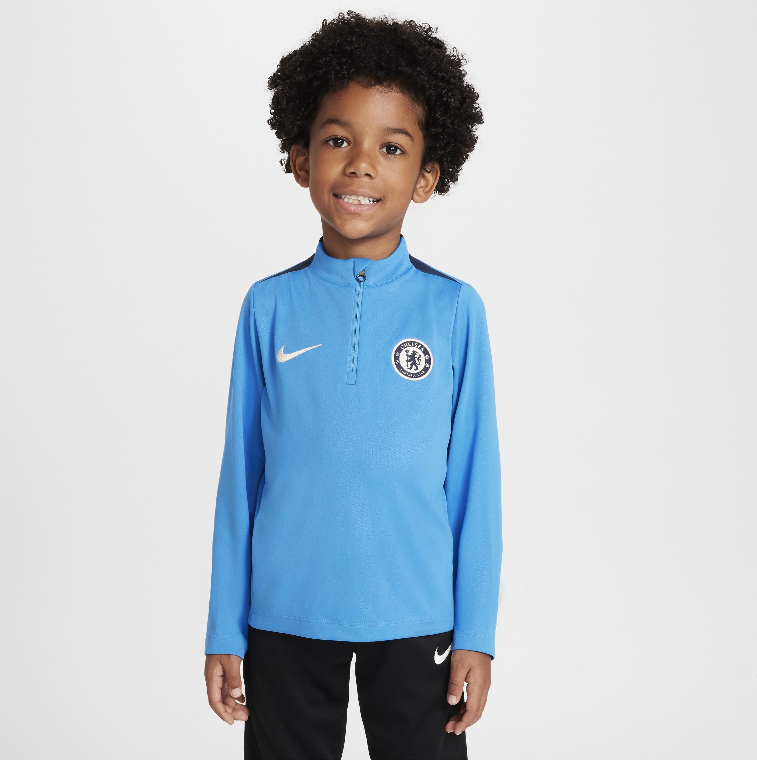 Treningowa koszulka piłkarska dla małych dzieci Nike Dri-FIT Chelsea F ...