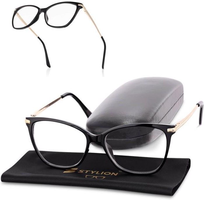 Stylion Plusy +3.50 Damskie Okulary Do Czytania Korekcyjne Kocie Oczy Z ...
