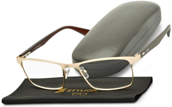 Stylion Plusy +1.75 Męskie Okulary Do Czytania Korekcyjne St330A ...