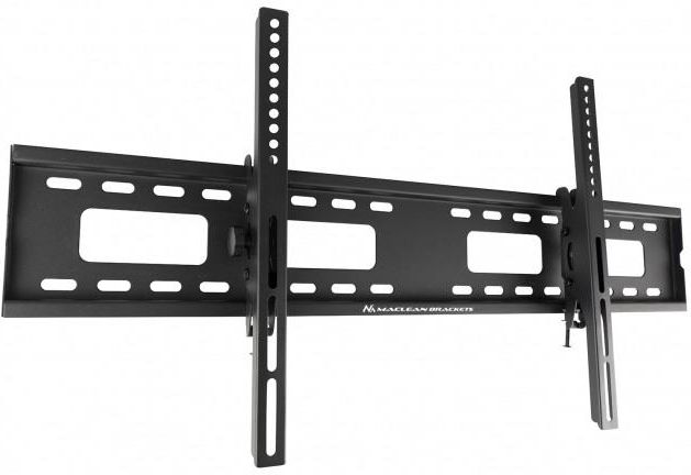 Uchwyt do telewizora Maclean, max VESA 800x400, 43-100, 120kg, reg. odchylenia +15°~-15°, MC-422 ...