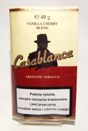 Poschl Tabak tytoń papierosowy Casablanca Vanilla-Cherry 40g - Ceny i opinie - Ceneo.pl
