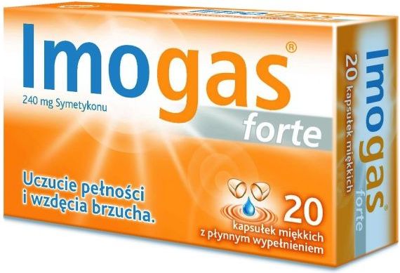Imogas Forte 0,24g 20 kapsułek - Opinie i ceny na Ceneo.pl