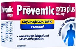 Preventic Extra Plus edycja specjalna 0,5g 60kaps. - Opinie i ceny na ...