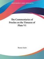The Commentaries of Proclus on the Timaeus of Plato V1 - Literatura obcojęzyczna - Ceny i opinie ...