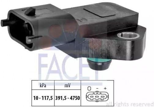 Facet Czujnik Ciśnienia W Kolektorze 103135 - Opinie i ceny na Ceneo.pl