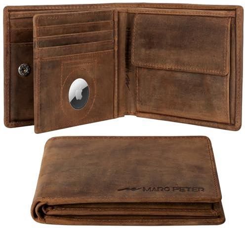 Marc Peter® Hanover portfel z prawdziwej skóry, portfel dla mężczyzn z ...