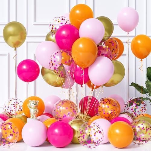 Balloon Dance Różowe Pomarańczowe Balony Pastelowe Matowe Gorące ...