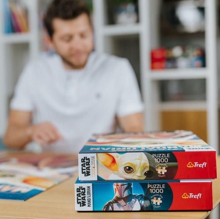 Trefl Puzzle Premium Plus Quality Star Wars 1000el. The Mandalorian ...