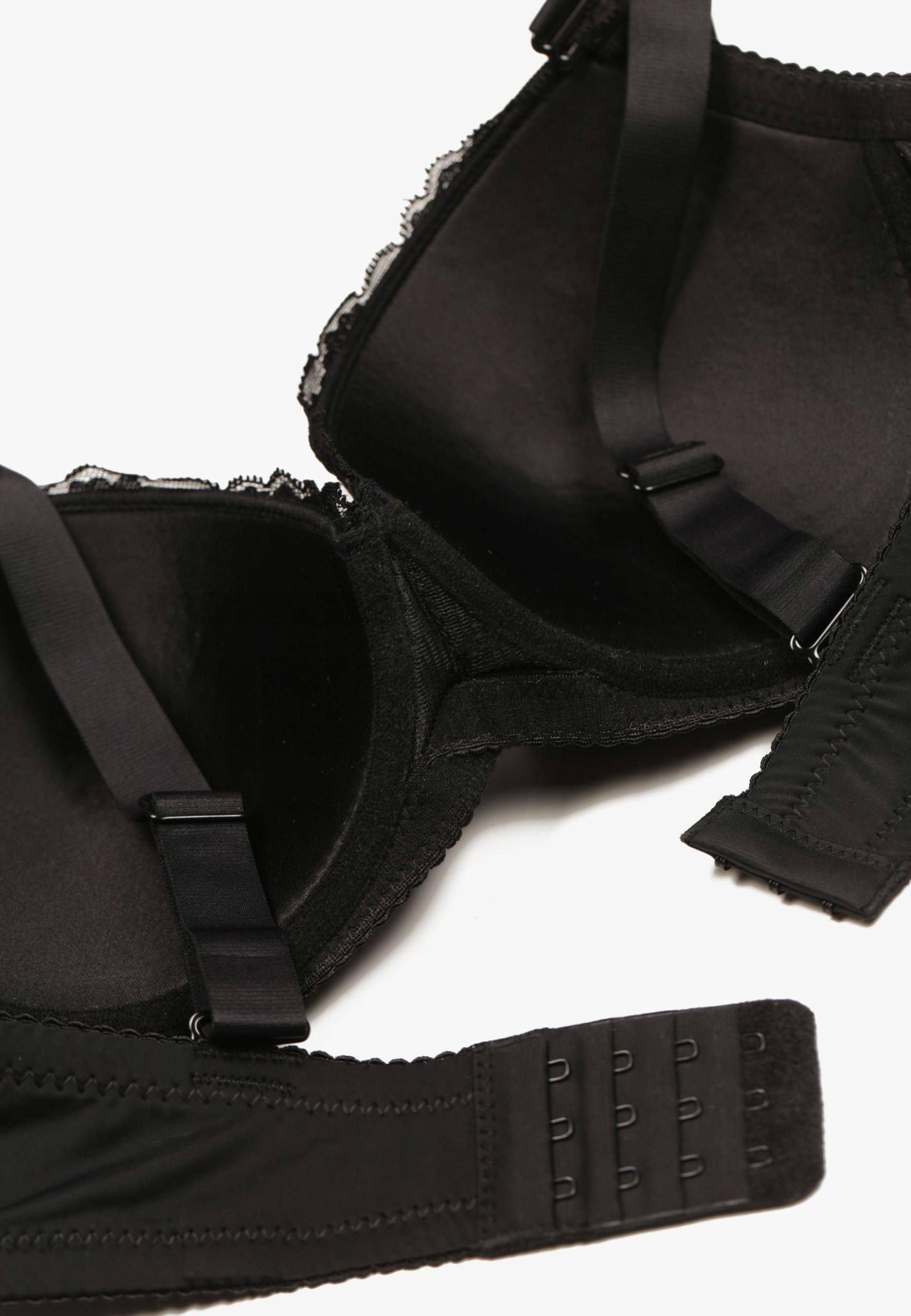 Born2Be Czarny Biustonosz damski 80D Full Cup - Ceny i opinie - Ceneo.pl